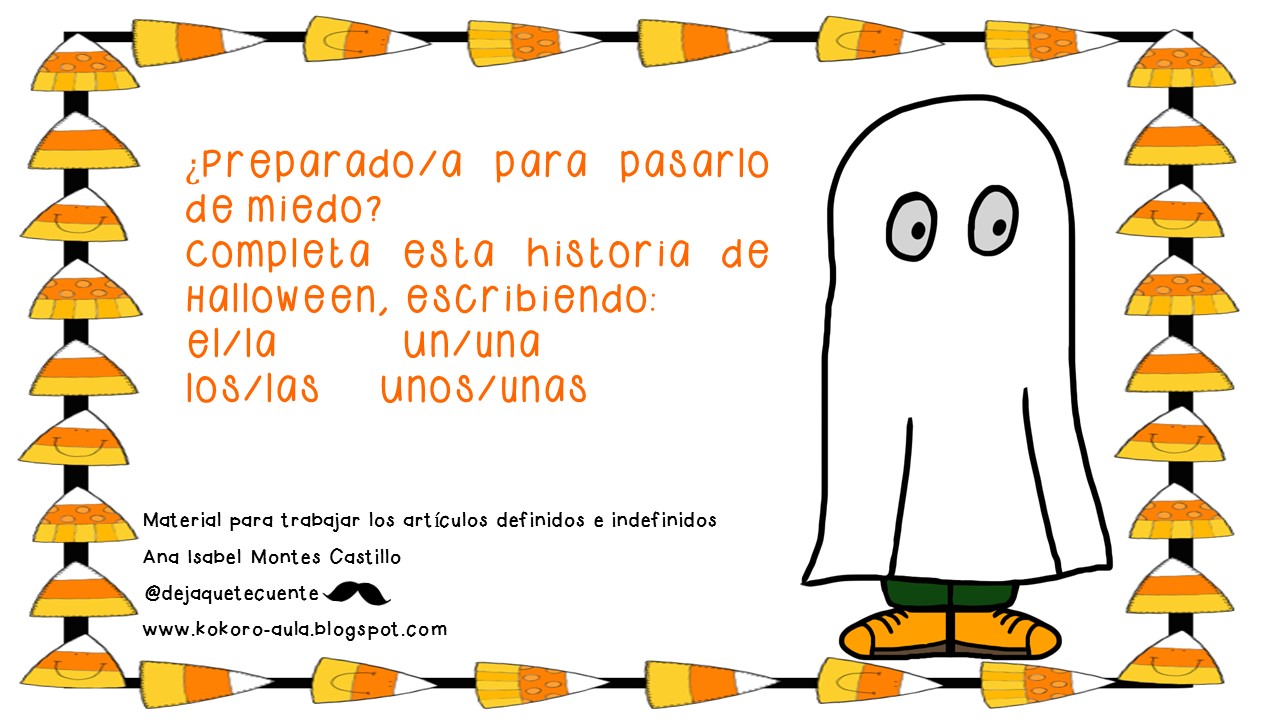 Deja que te cuente...: Una historia para Halloween