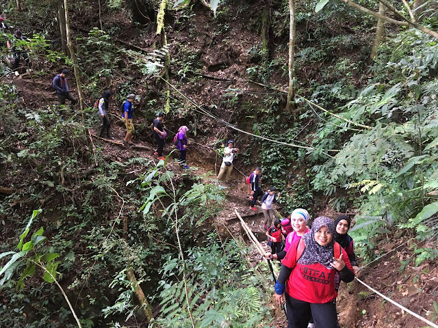 nazeha's story: Hiking: Nulu Tinorindak, Kundasang