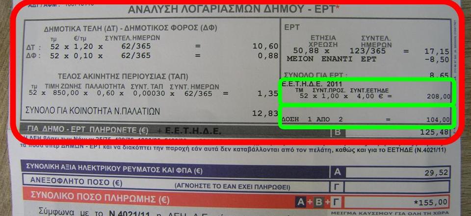 ΤΙ ΕΜΑΘΑ ΣΗΜΕΡΑ: ΠΛΗΡΩΜΗ ΔΕΗ ΧΩΡΙΣ ΕΙΔΙΚΟ ΤΕΛΟΣ