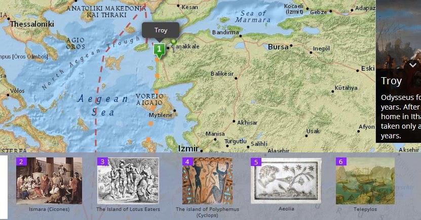 BLOG ESTUDIANTES DE PSICOLOGÍA UNT : MAPA INTERACTIVO DEL VIAJE DE ULISES