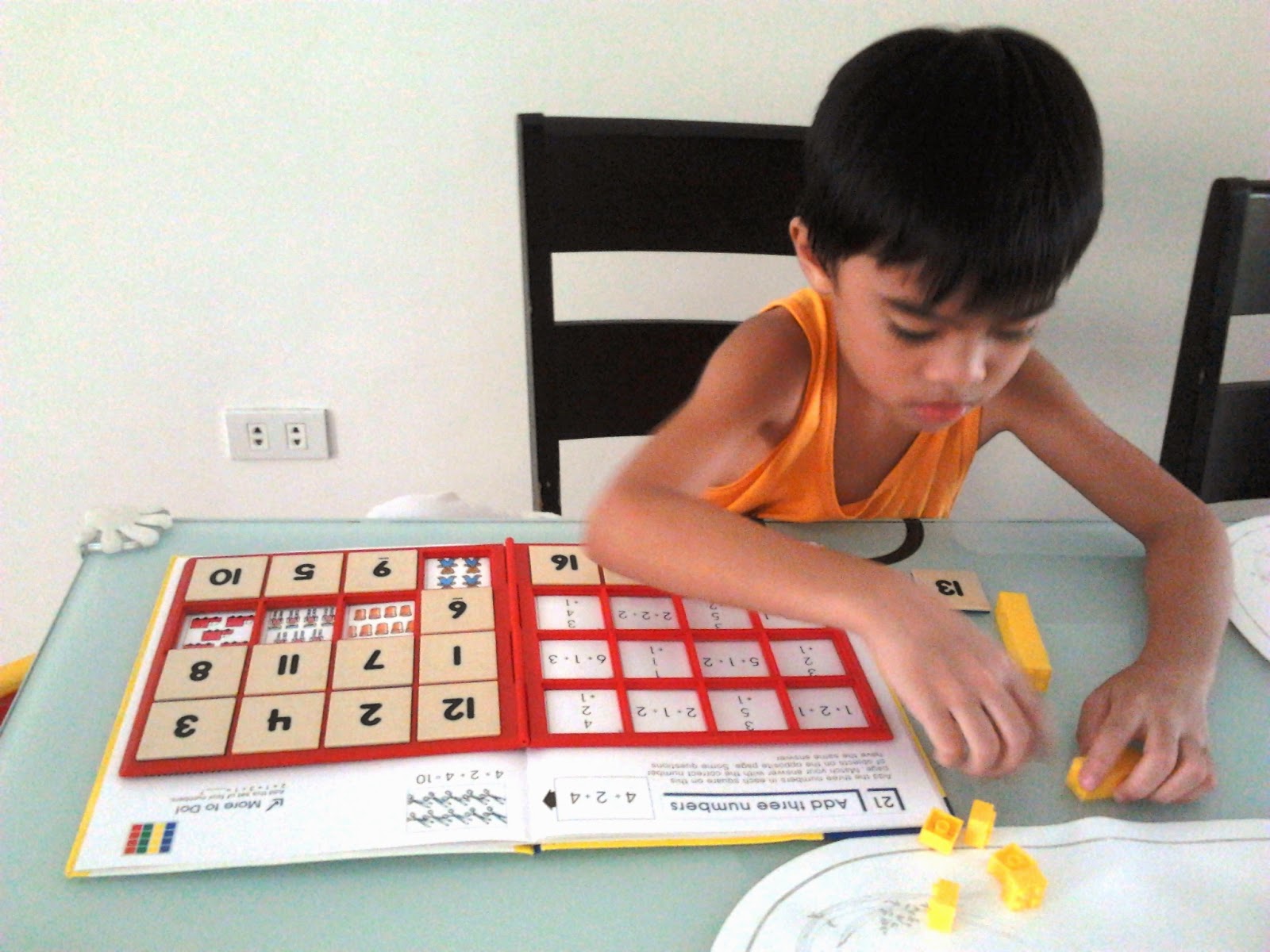 Mommy Bares All: Math Lessons Today Using Fun Thinkers and Building Blocks