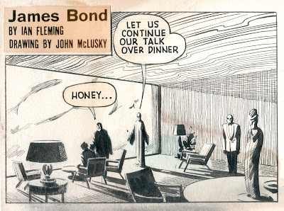 Illustrated 007 - The Art of James Bond: Original Comic Artwork