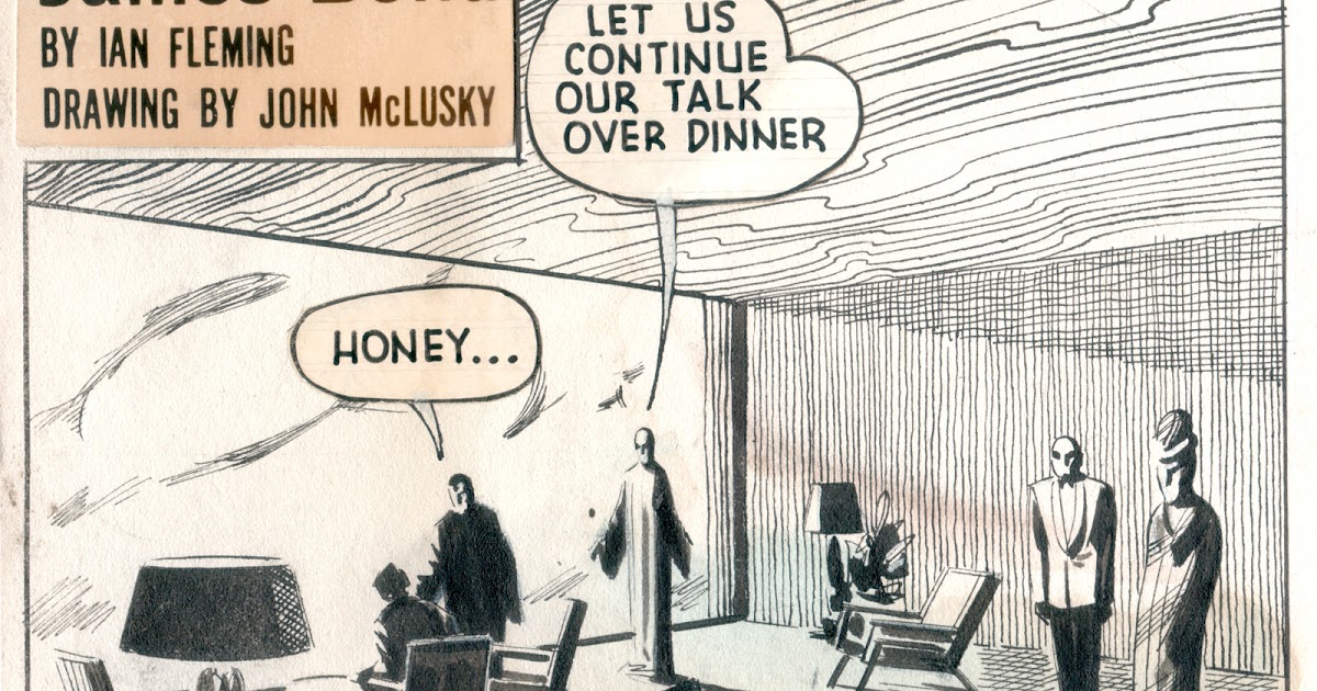 Illustrated 007 - The Art of James Bond: Original Comic Artwork