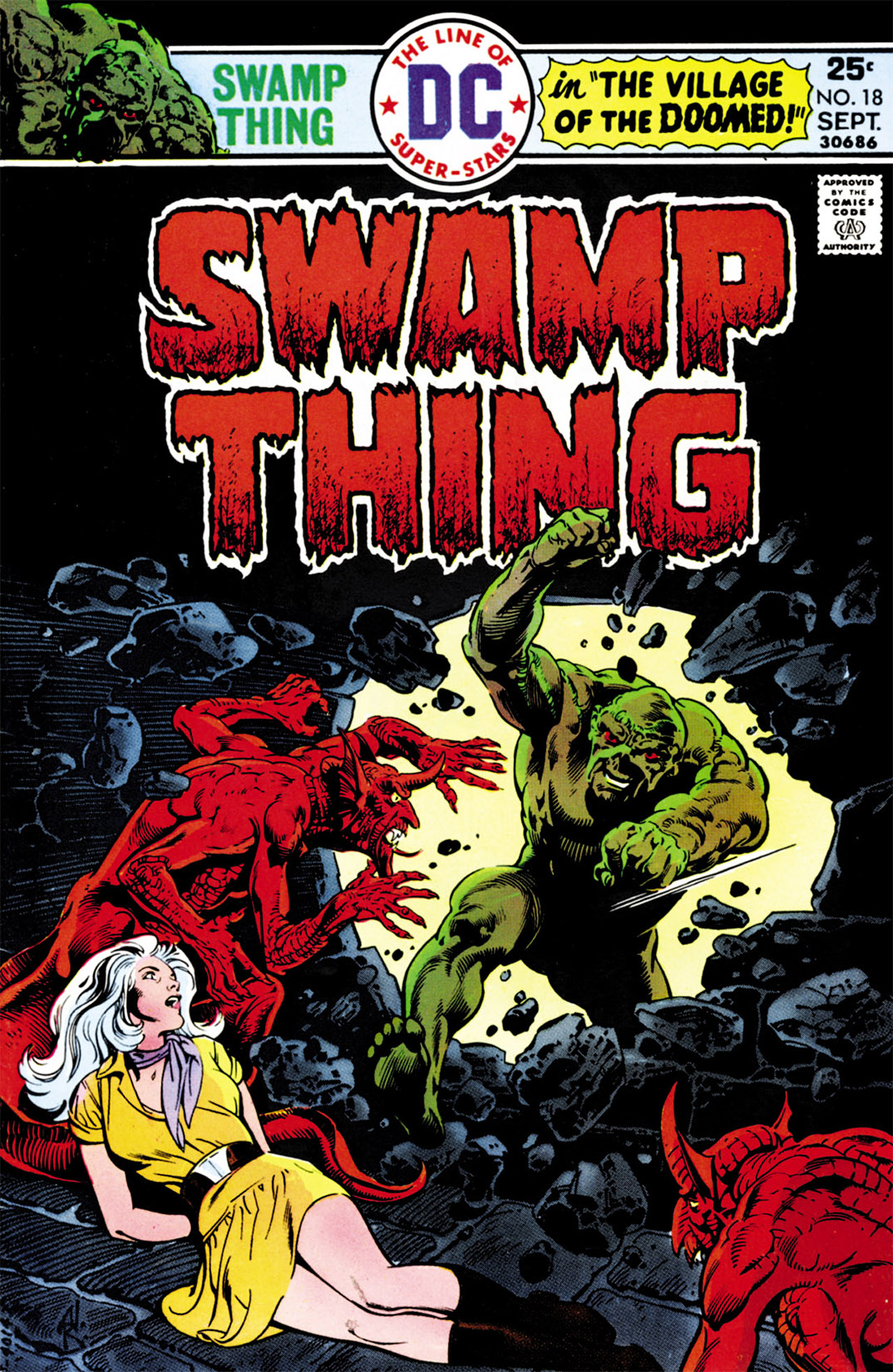 Read online Swamp Thing (1972) comic - Issue #18