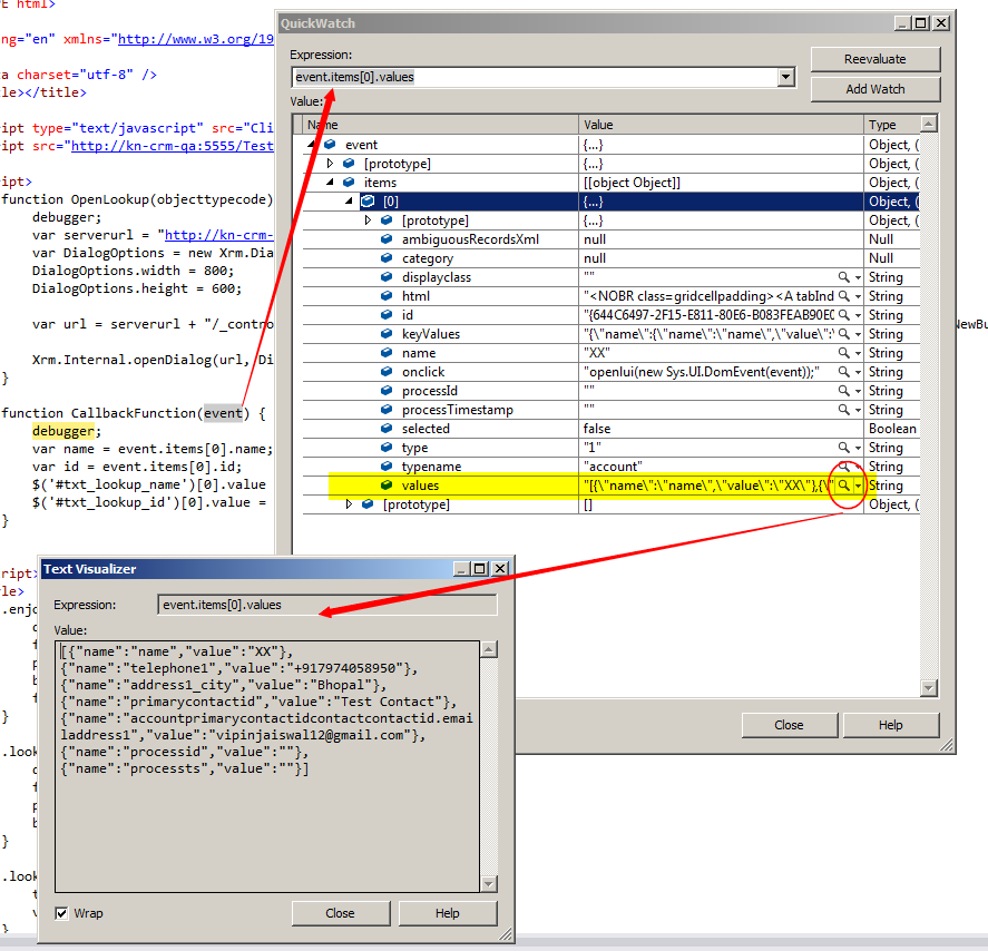 Microsoft Dynamic CRM: How to create a custom Lookup control to be used ...