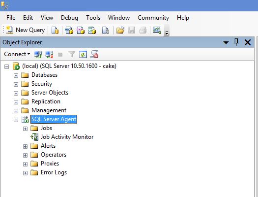 Knowledge: SQL Server Agent