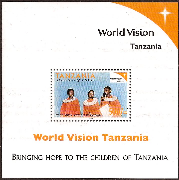 Commonwealth Stamps Opinion: Tanzania's 2003 And 2007 World Vision Issues.