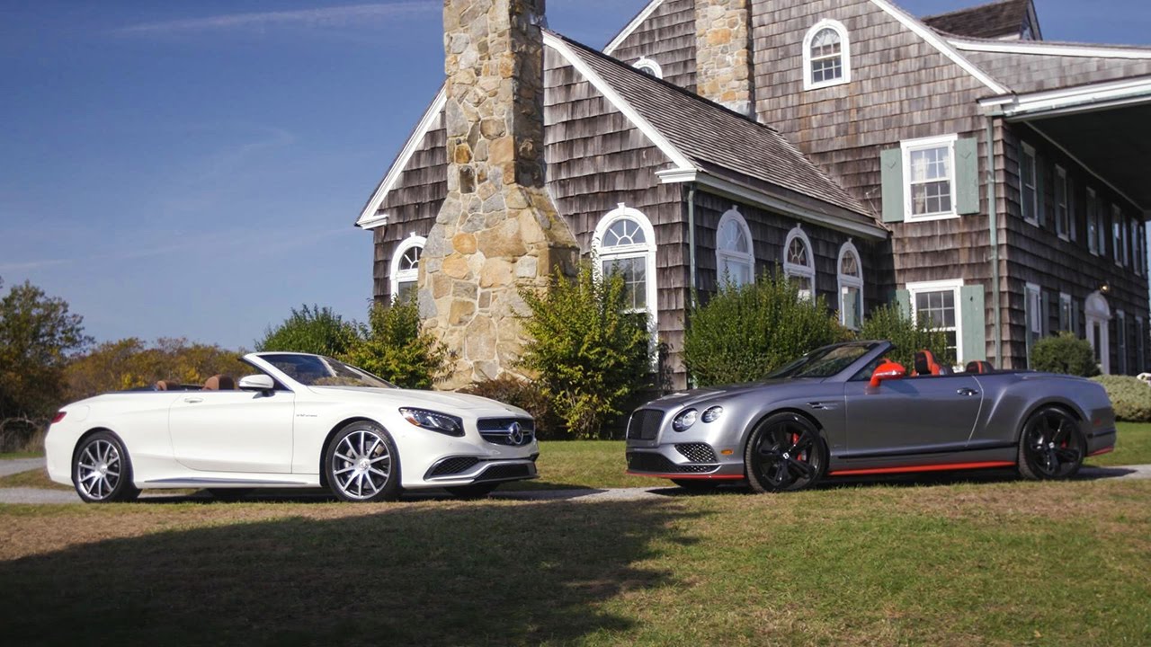 2017 Mercedes-AMG S65 Vs. 2017 Bentley Continental GT Black Edition ...