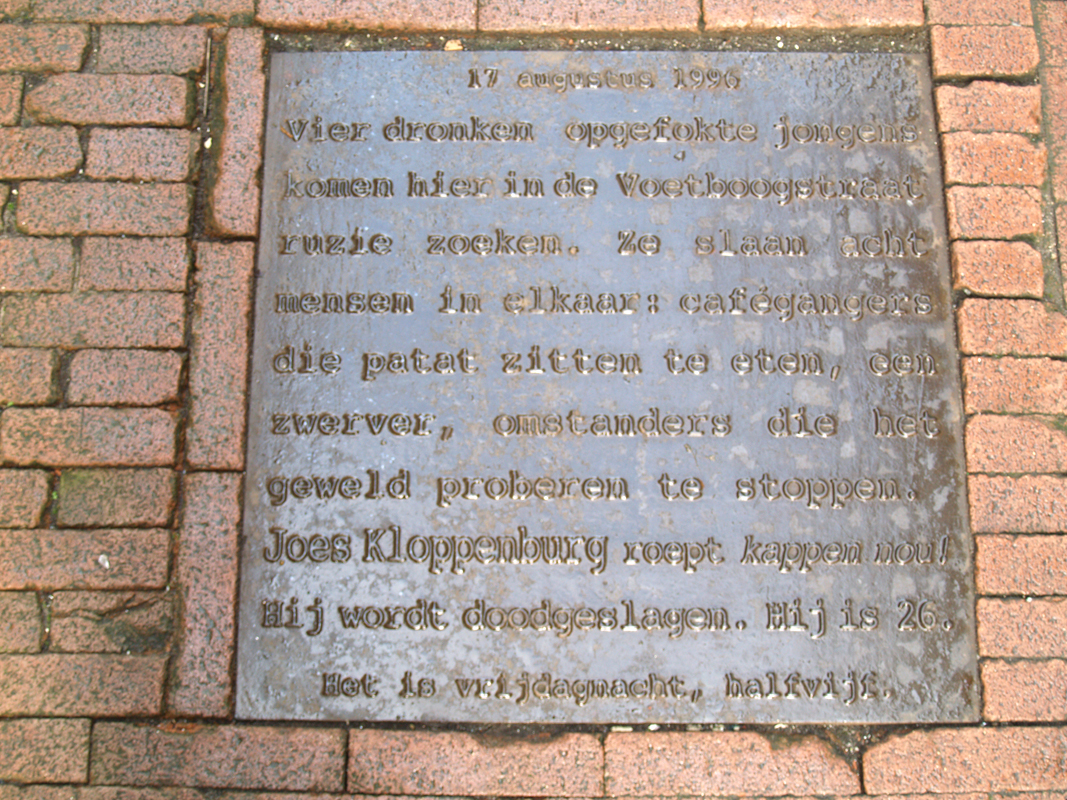 VERBEELDINGSBLOG: SASKIA DE WOLFF – Monument voor Joes Kloppenburg