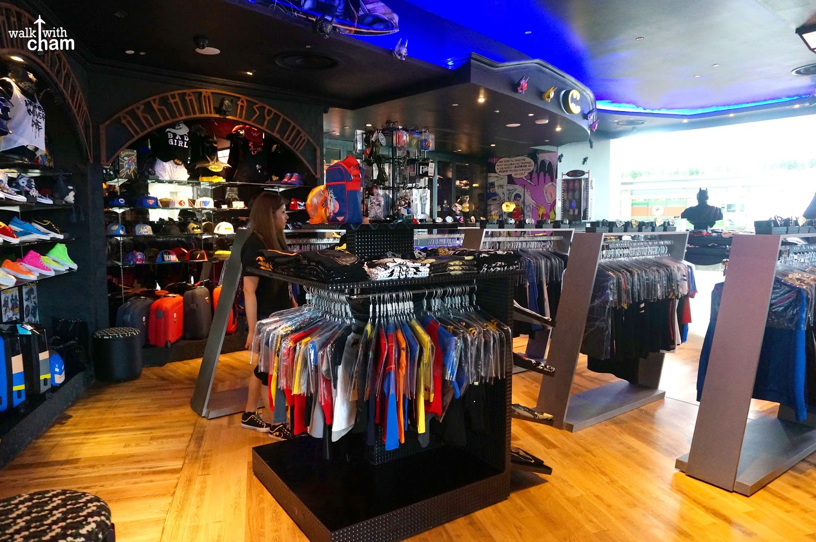 Walk with Cham: DC Comics Superheroes Cafe Singapore