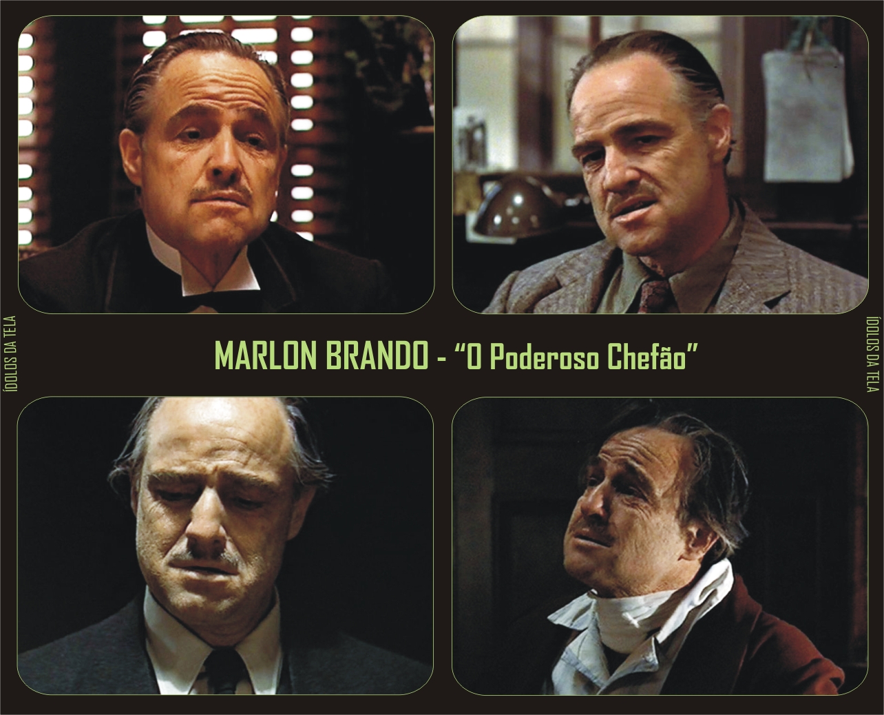 ÍDOLOS DA TELA: O PODEROSO CHEFÃO (The Godfather), 1972