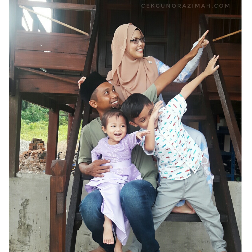 OOTD raya 2018 2 Syawal ~ Cikgu Norazimah