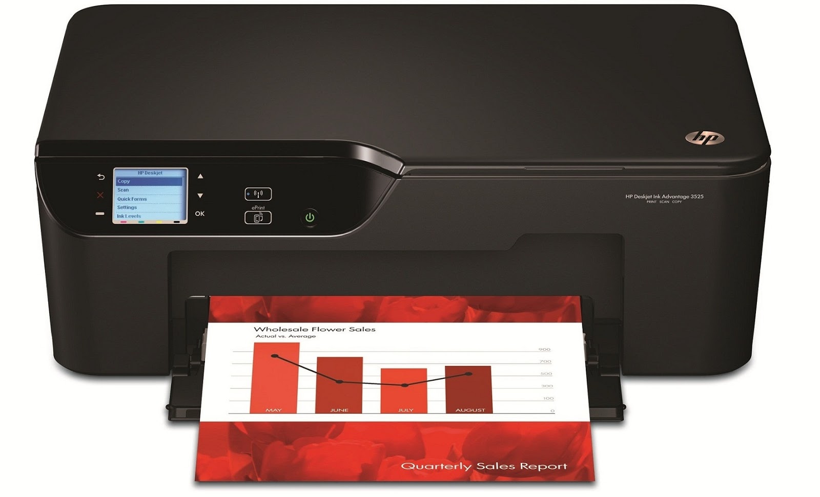 HP Deskjet Ink Advantage 3525e and 4625-e All-in-one printers now ...