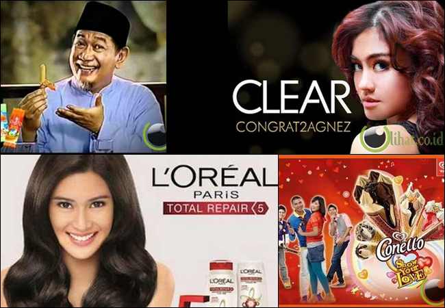 8 Artis Indonesia ini Rajin Membintangi Iklan di TV - Mata Internet Dunia