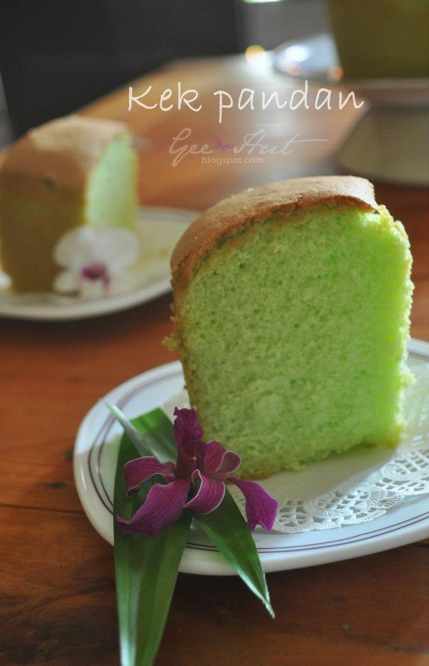 GeeHut: Kek pandan