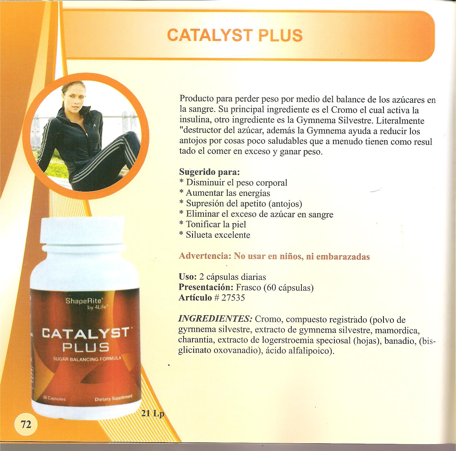 CATALYST PLUS ~ SALUD FINANCIERA