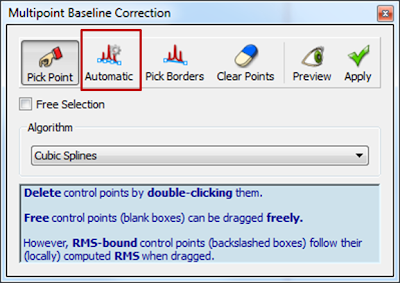 NMR Analysis, Processing and Prediction: NMR Baseline Correction - New ...