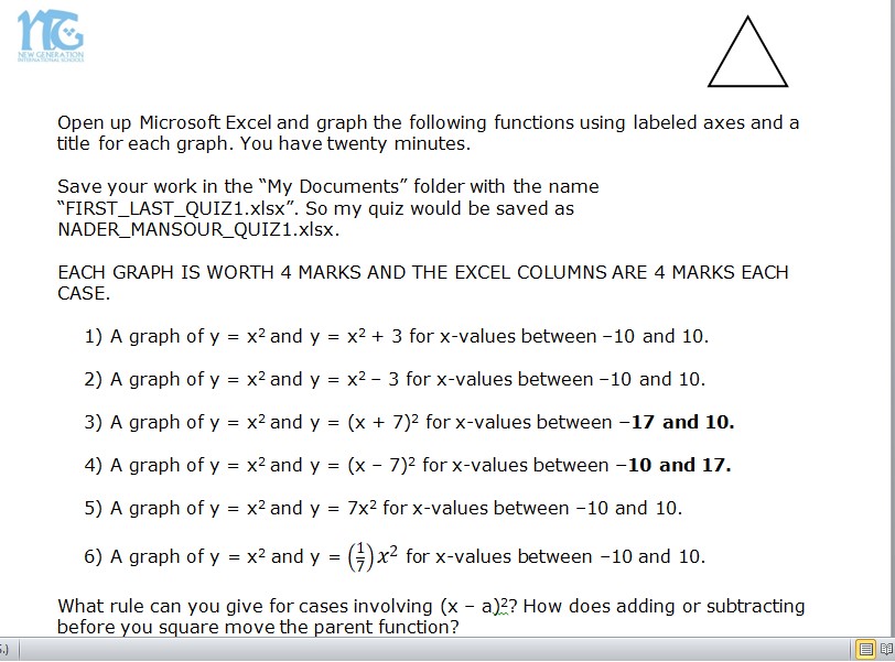 Standards and Backwards Mapping