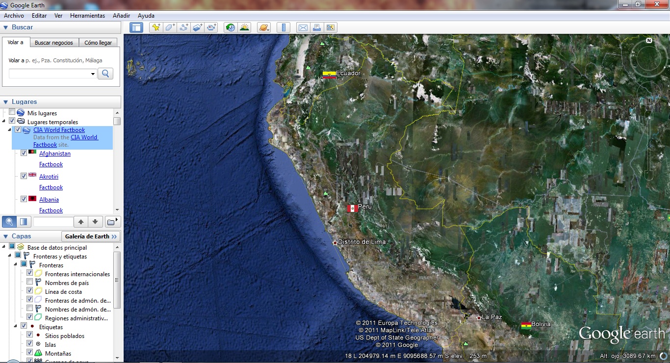 GEO GPS PERÚ: Banderas en KMZ para Google Earth