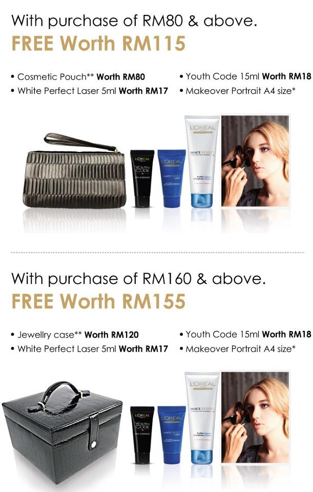My finding / explorer in KL life: L'Oreal Great Offer at Midvalley ...