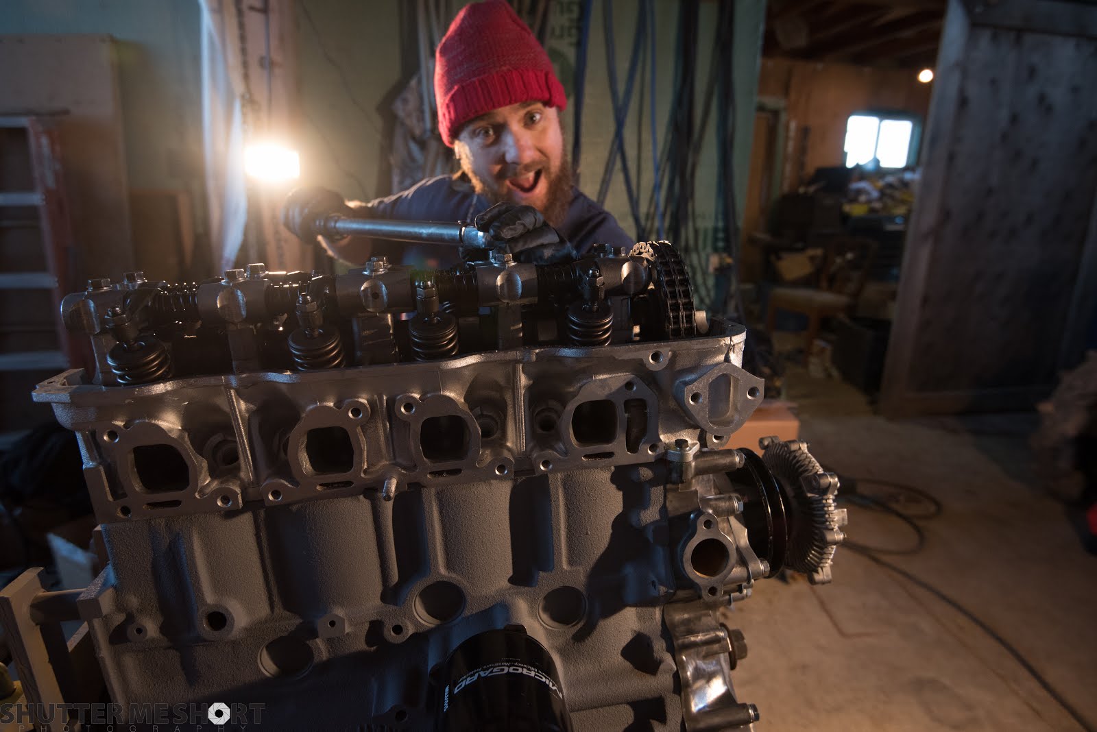 Grandpa's Truck day 4 and 5 - Engine prep, assembly, and install!