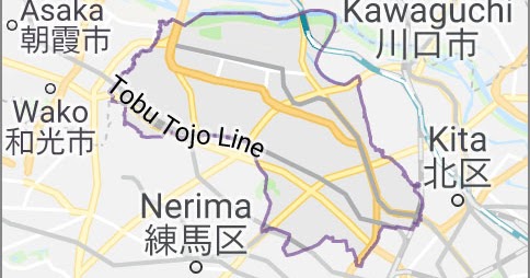 Edo - the EDOPEDIA -: Itabashi ward