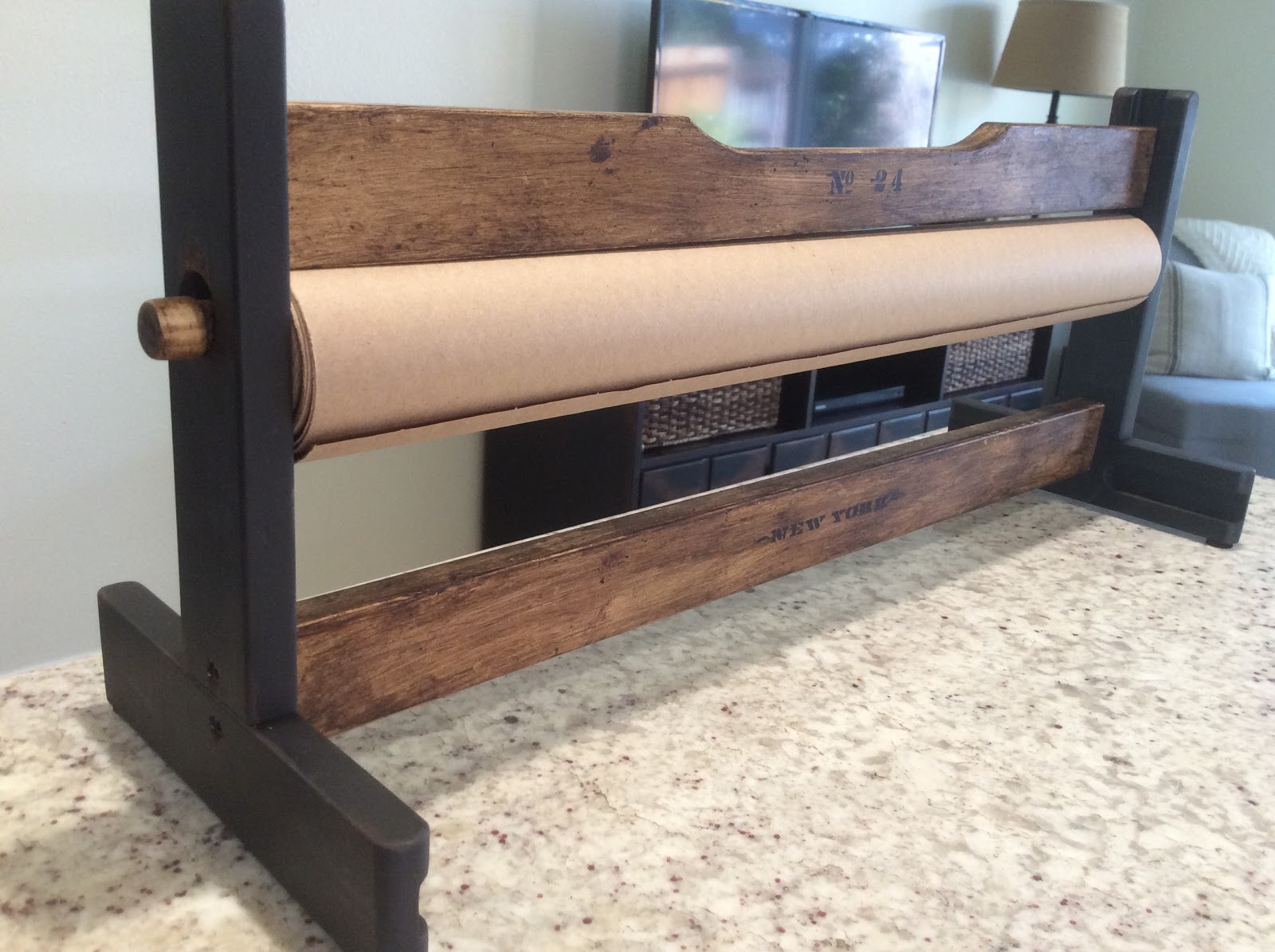 Fresh Vintage by Lisa S: Ikea Hack -MALA Paper Roll Holder