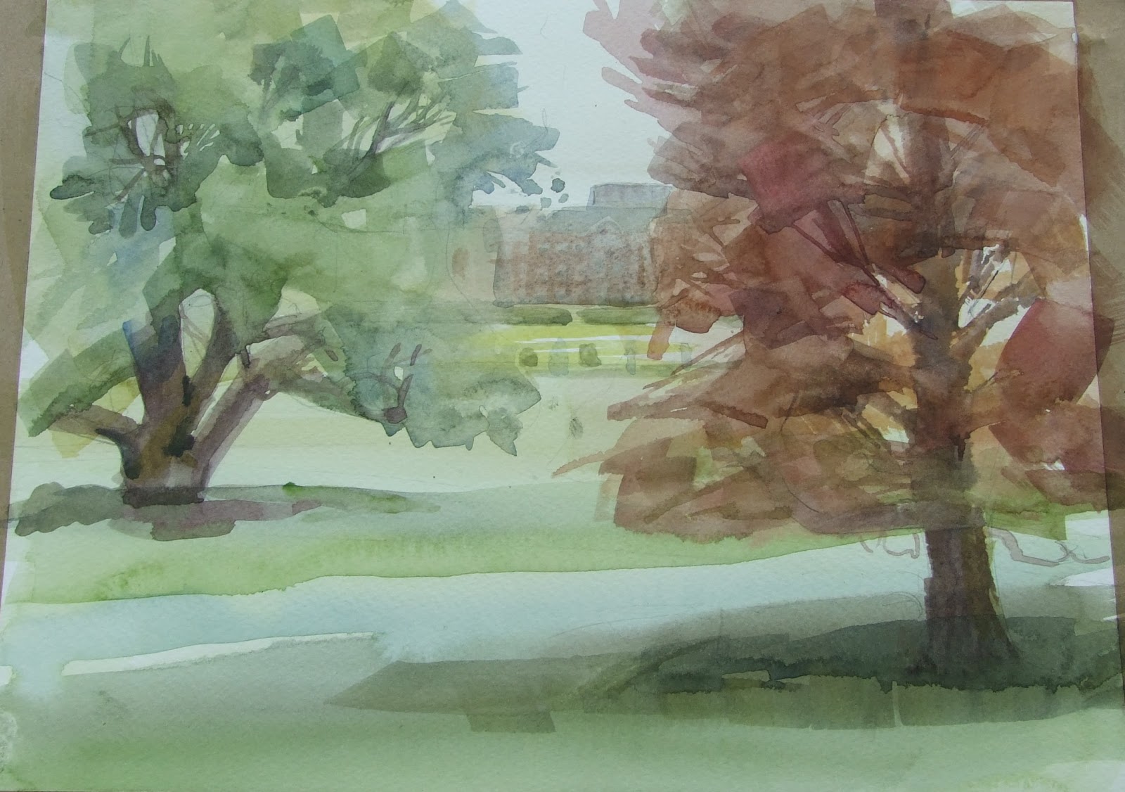 Gilly Marklew watercolour artist and tutor: May 2013