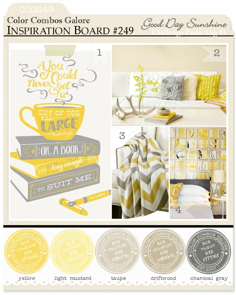 Creating Chaos: Color Combos Galore #248 & #249...and Current Challenge ...