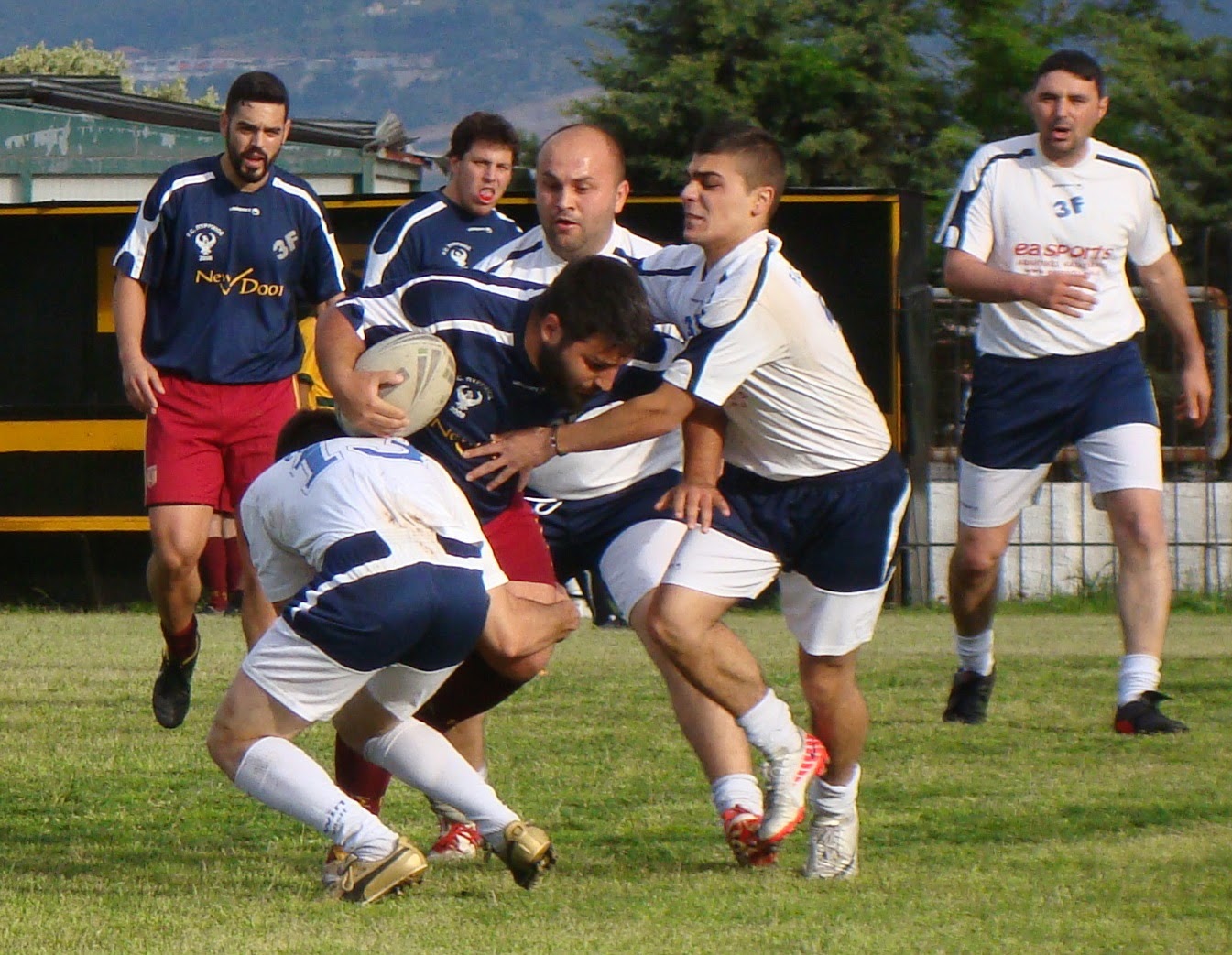 Hellas Rugby League: ΕΛΠΙΔΟΦΟΡΟ ΞΕΚΙΝΗΜΑ ΤΟΥ ΠΥΡΡΙΧΙΟΥ ΑΣΠΡΟΠΥΡΓΟΥ