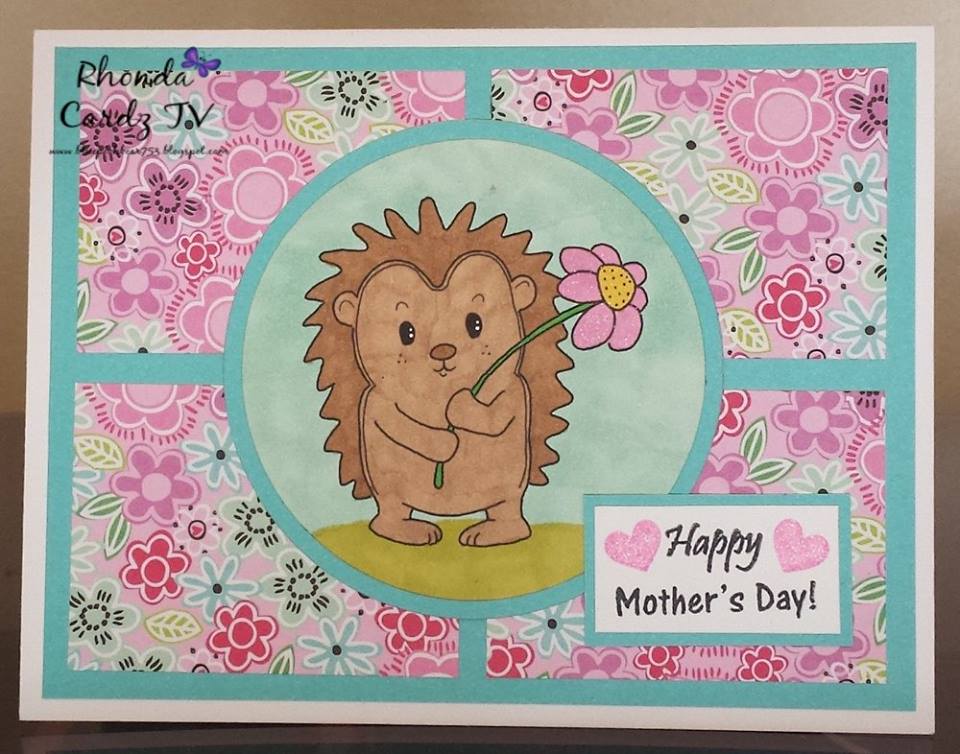 CARDZ TV: CARDZ TV CARD DESIGNERS CHALLENGE #6 "MOTHER'S DAY"