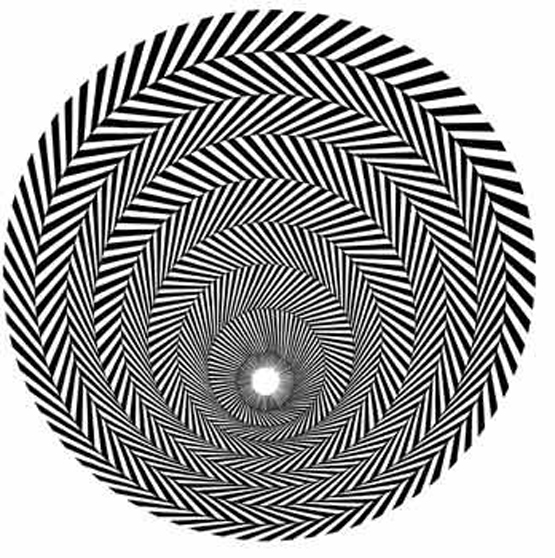 Optische illusies en gezichtsbedrog: Optische illusies patroon