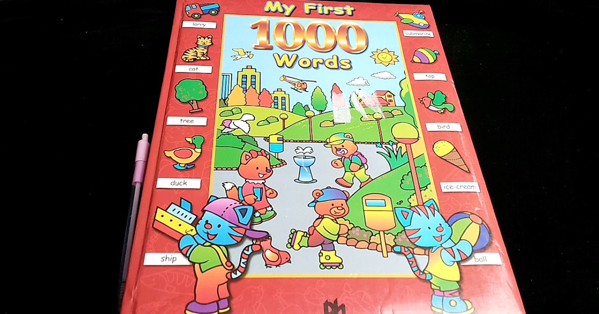 Kid Books Blog: 462.My First 1000 Words
