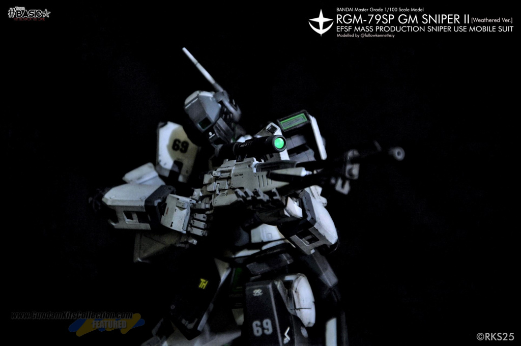 Painted Build: MG 1/100 GM Sniper II + Weathering (GMKC 2017 ...