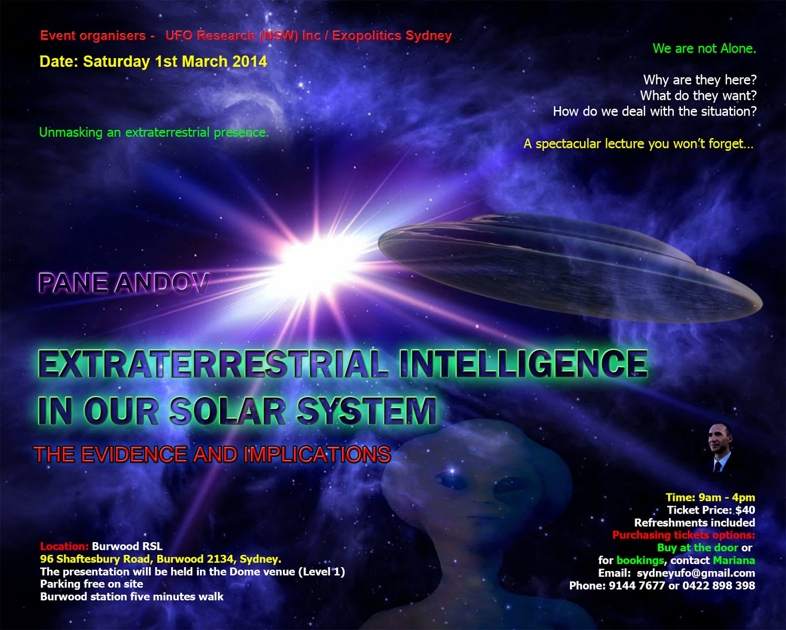 Pane Andov Believes He Can Provide Full UFO/Alien Disclosure ...