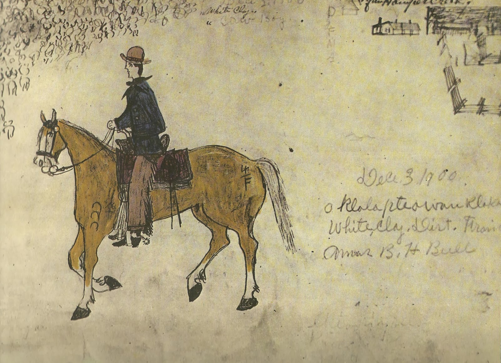 Rock Art Blog: ROCK ART SYMBOLS FROM HORSE PAINTING: