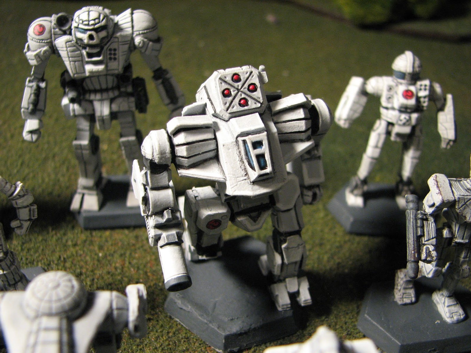 15mm Sci Fi Small Soldiers: House Kurita Battlemechs - 6th Ghost Regiment