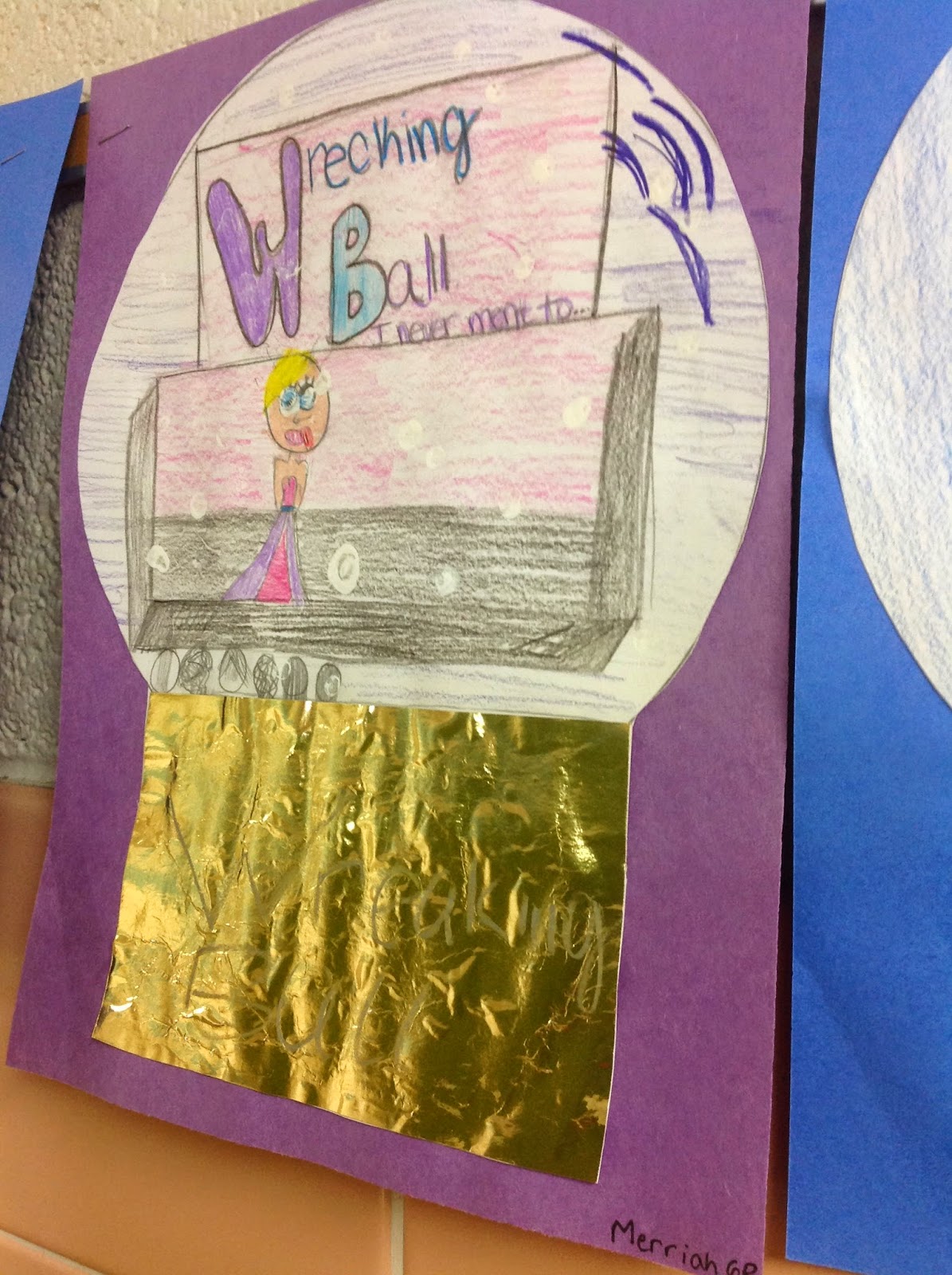 The Artsy Fartsy Art Room: 6th Grade Snow Globes