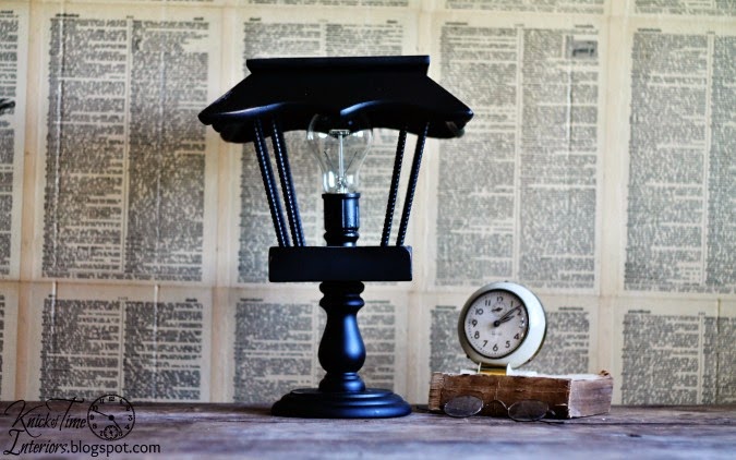 Repurposed Lamps & Lights - Knick of Time