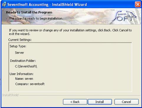 Seventhsoft Accounting: Cara Instal Program Seventhsoft