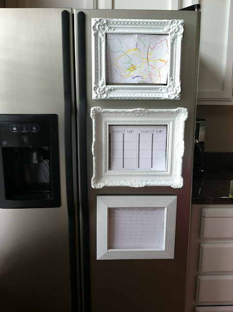 Be Different...Act Normal: Magnetic Frames for the Refrigerator