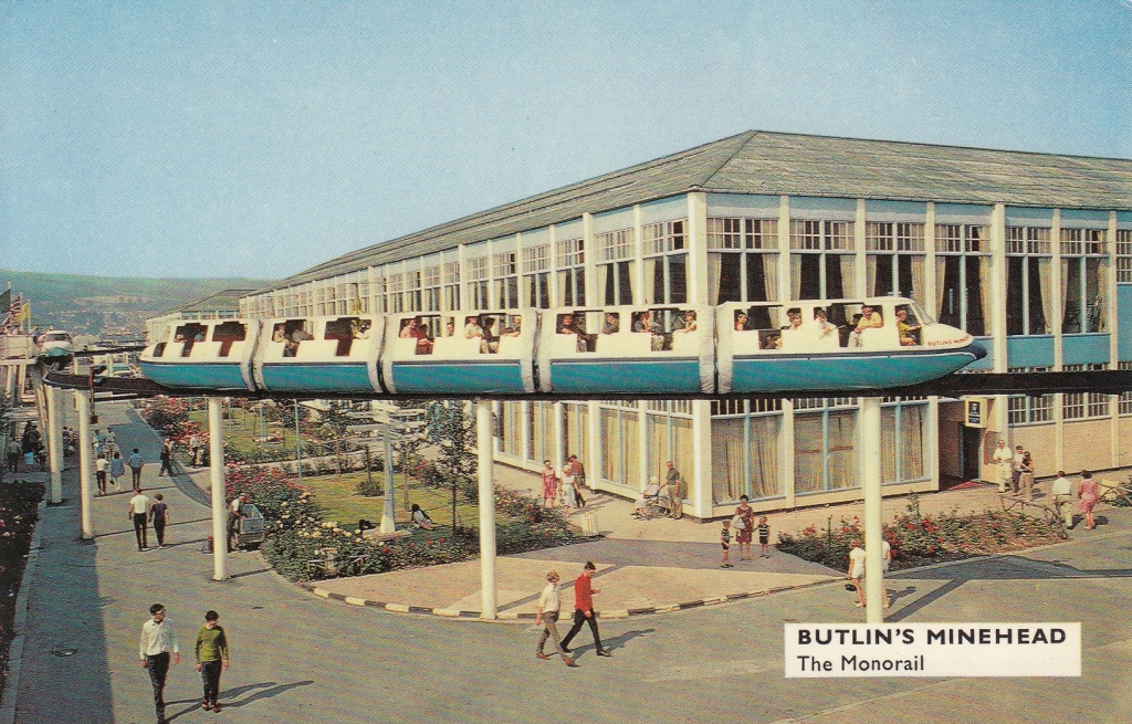 The Ham and Egger Files: Butlin's Postcards - minigolf and monorails