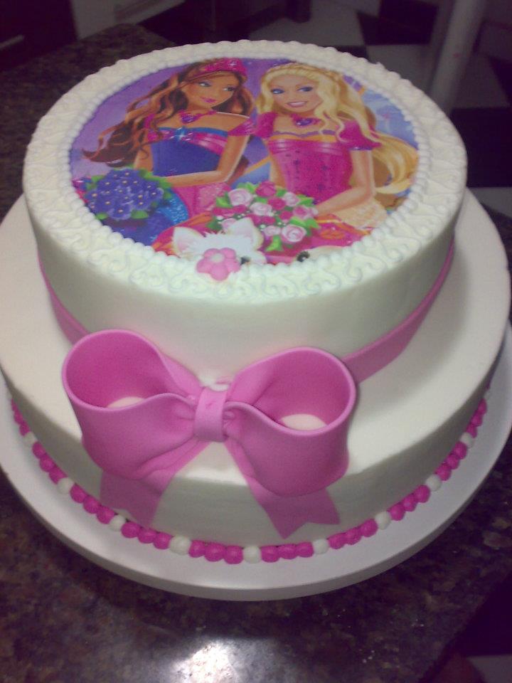 Nosso Atelier: Bolo da Barbie