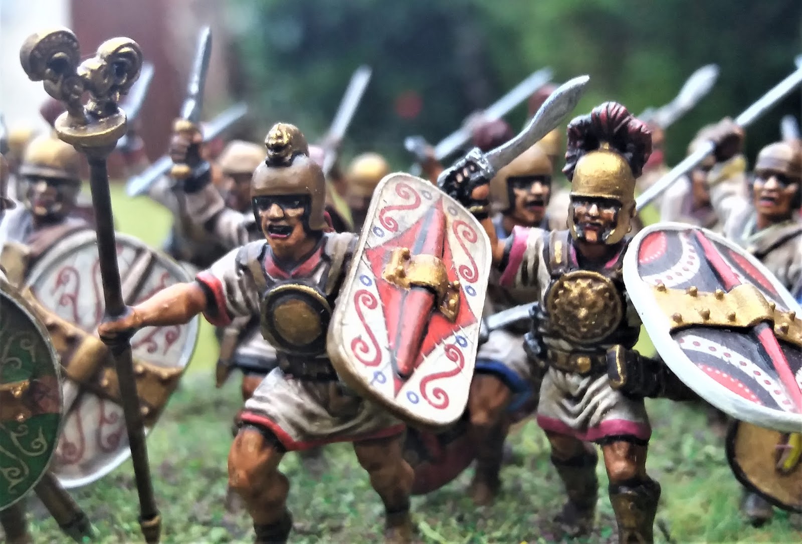 The Tabletop General: Victrix Iberian Infantry Painted for Swordpoint.