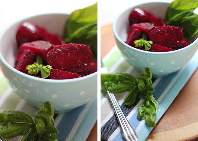 pretty things & potty mouths: nonna's summer beet salad.