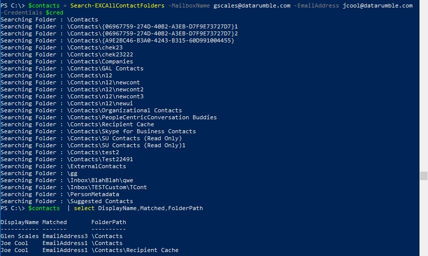 GDPR and your Exchange / Office365 Contacts from a data perspective