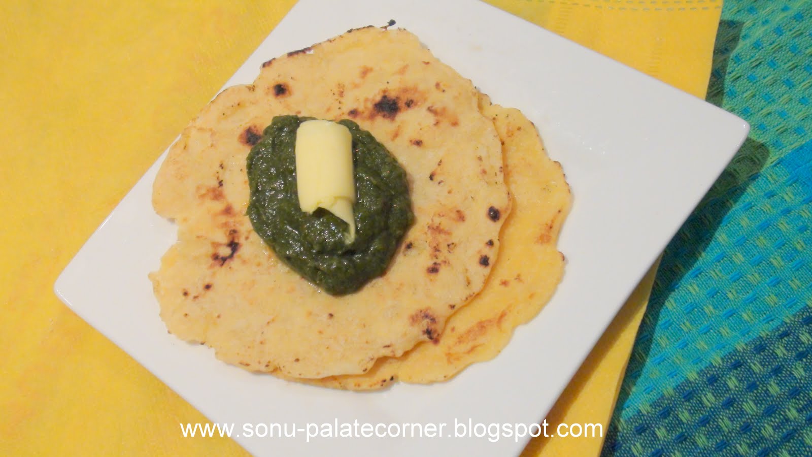 palate corner: makkai di roti & sarson ka saag