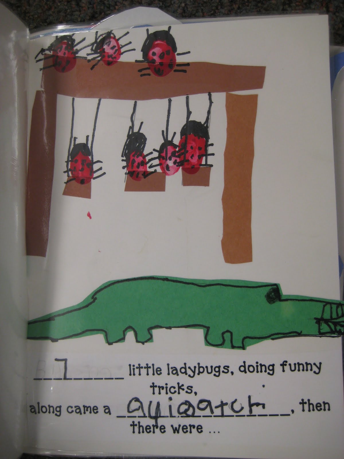 Kinder Garden: Ten Little Ladybugs Class Book
