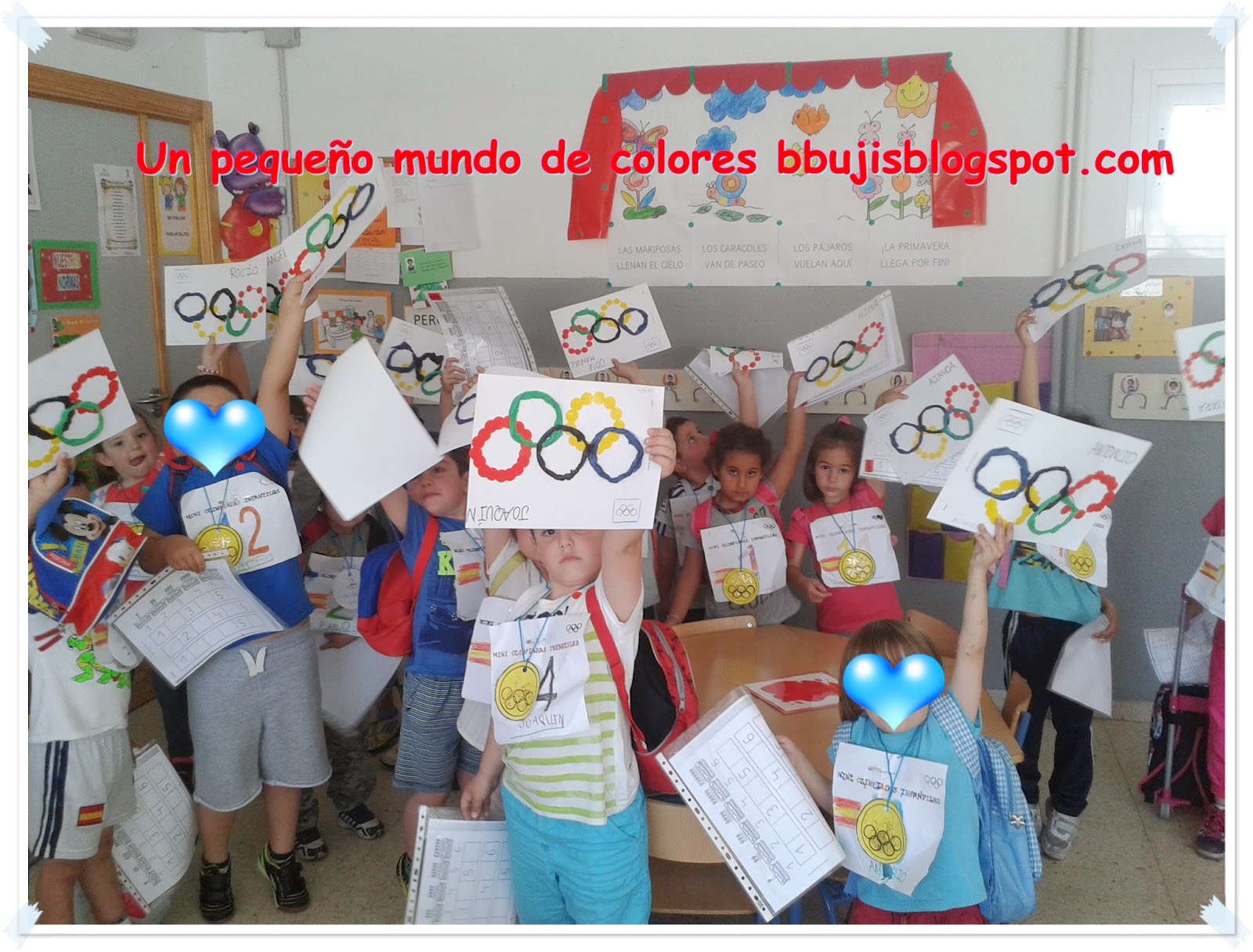UN PEQUEÑO MUNDO DE COLORES: Proyecto "Mini Olimpiadas"