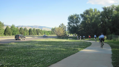 Joe's Bike Ride Across America: CRR-ABB Day 1 - Boulder to Estes Park